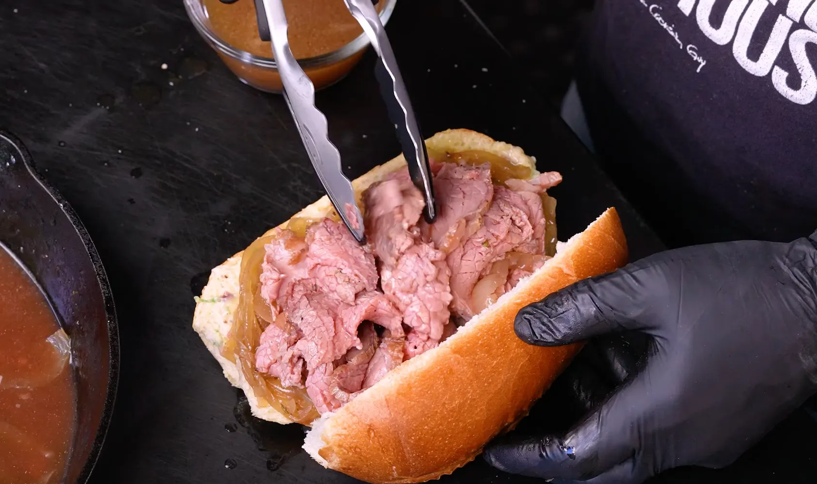 Royal French Dip Recipe from Sam The Cooking Guy